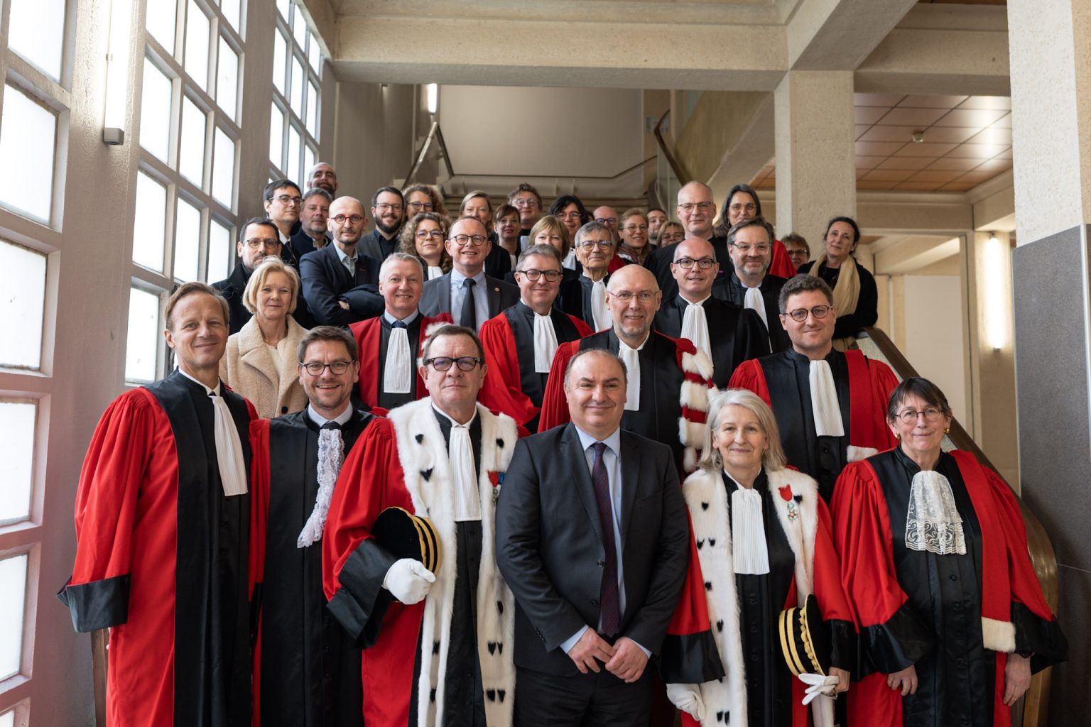 Inauguration du tribunal à la faculté · UFR Droit, AES et ...